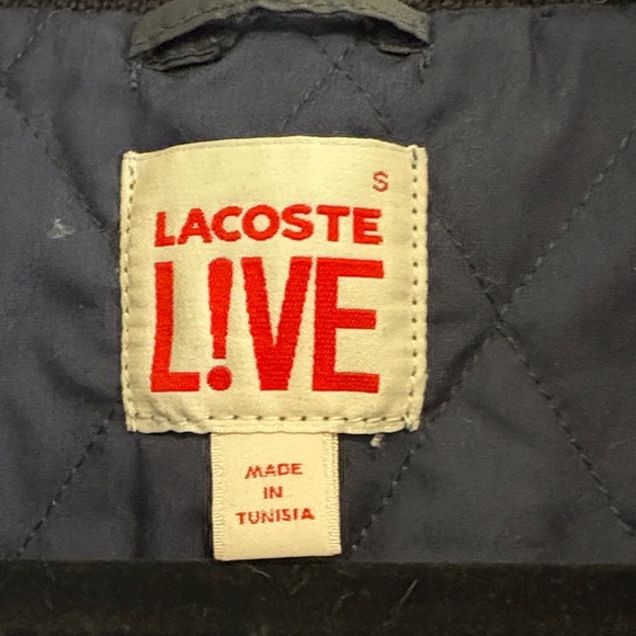 Lacoste | Jackets & Coats | Lacoste Red And Black Checkered Bomber ...